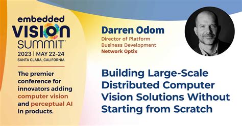 building large scale distributed computer vision solutions without