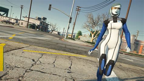 Mass Effect Edi Add On Ped Gta5