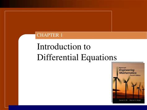 Ppt Introduction To Differential Equations Powerpoint Presentation