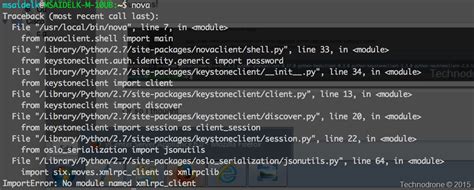 Installing Openstack Cli Clients On Mac Osx • Technodrone