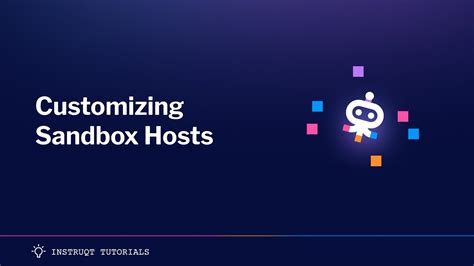 Customize Sandbox Hosts Using The Instruqt Web Ui And Cli Youtube