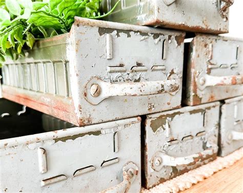 Vintage Catalog Drawer Small Catalog Drawer Industrial Decor