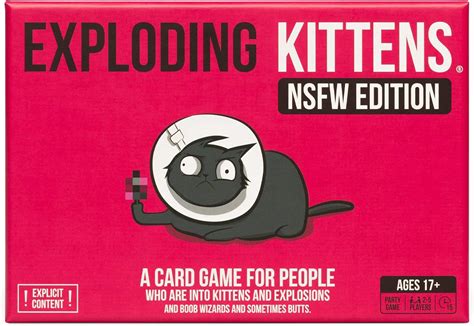 Exploding Kittens Llc Nsfw Adult Card Game Drinking Games For Adults