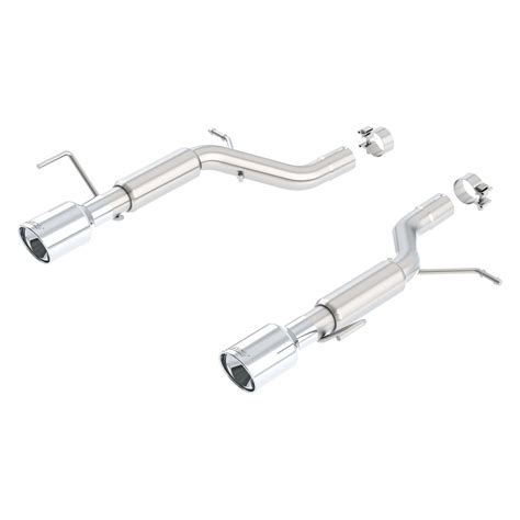 Borla® 11844 S Type™ Stainless Steel Axle Back Exhaust System With Split Rear Exit