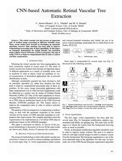 Pdf Cnn Based Automatic Retinal Vascular Tree Extraction