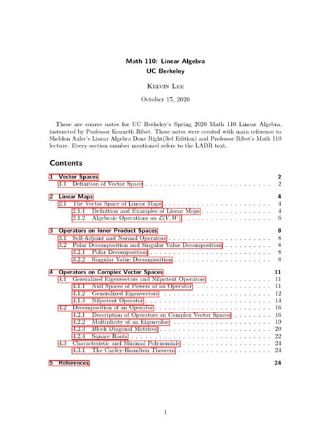 Linear Algebra Uc Berkeley 1714995504 Pdf Eigenvalues And