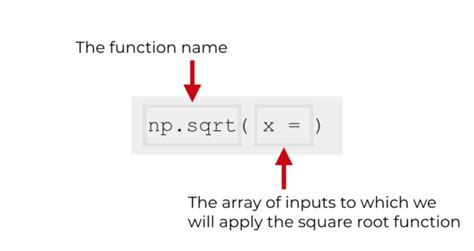 Numpy Square Root Explained Sharp Sight