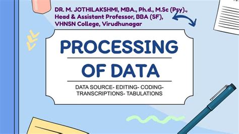Processing Of Data In Research Methodologypptx 1pdf