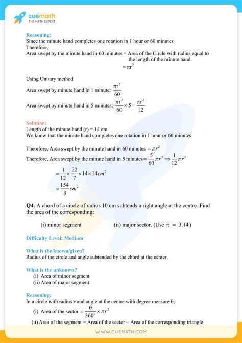 NCERT Solutions Class 10 Maths Chapter 12 Exercise 12 2 Areas Related