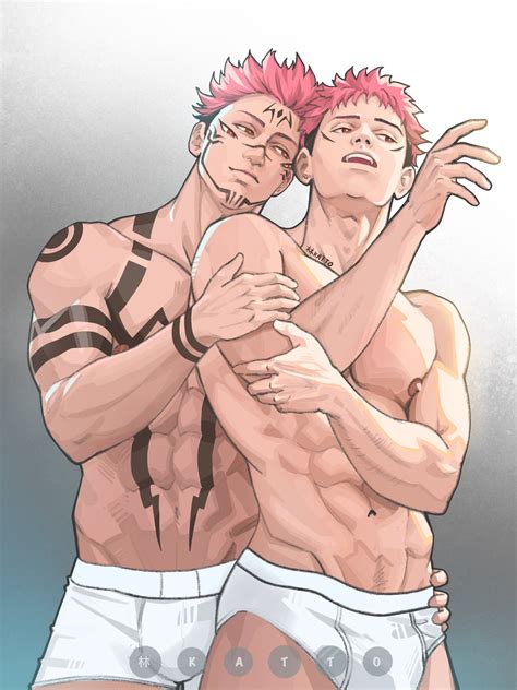 Itadori Yuuji And Ryoumen Sukuna Jujutsu Kaisen Drawn By Katto8452