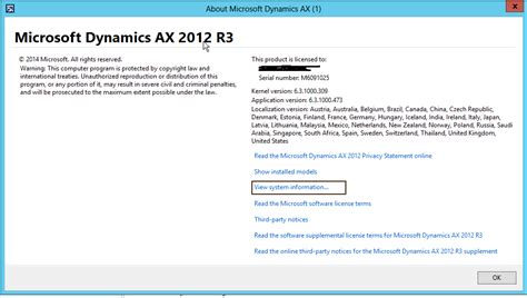 Dynamics Ax 2012 R3 Version Powenmd
