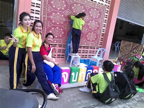 เตรียมงานปัจฉิมนิเทศ สภานักเรียน โรงเรียนปากชมวิทยา