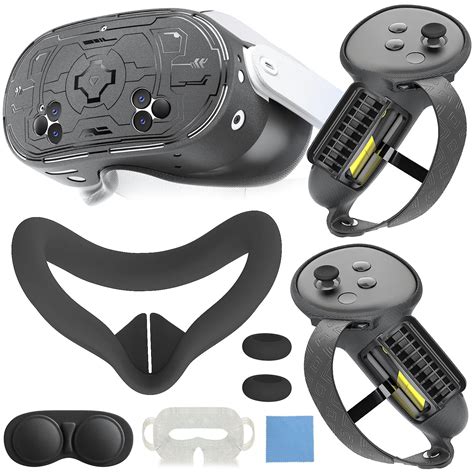 Mtomatovr Silicone Cover Set Compatible With Meta Quest 3s