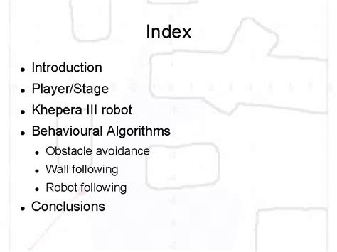 Multirobot Behavioural Algorithms Implementation In Khepera Iii Robots