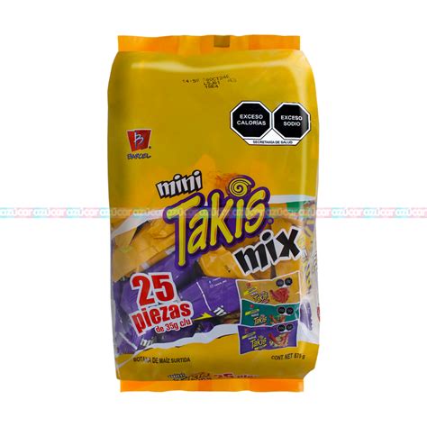 Mix Mini Takis 3 25 Azúcar Dulcerías