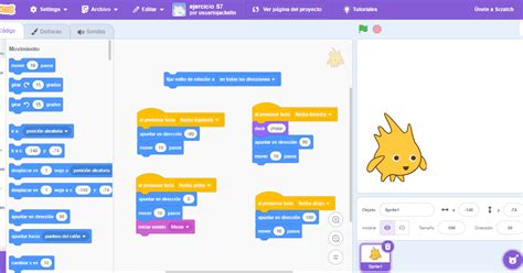 Proyecto Final P Programación por bloques en Scratch