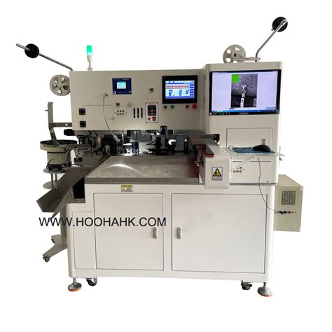 Hh G9 Servo Type Full Automatic Plastic Shell Threading And Tinning Machine