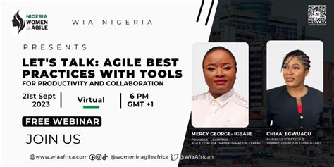 Women In Agile Nigeria On Linkedin Agilebestpractices Productivitytools Collaborationboost