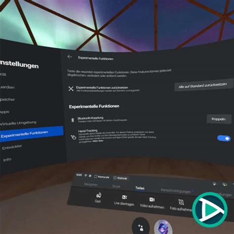 Oculus Quest Hand Tracking Verwenden