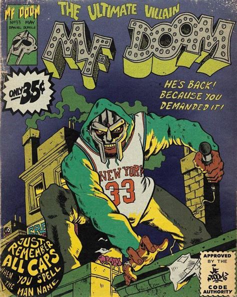 Did This Comic Cover To Honor The Illest Supervillain Rip Mf Doom Artofit