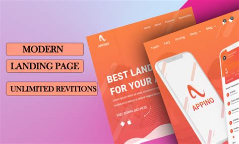 create your modern landing page using elementor pro by naeem wpexpert