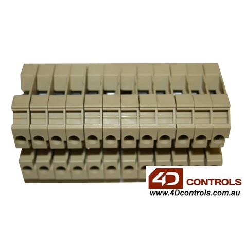 Weidmuller Sak 2 5 Terminal Block 2 Conductor 27a 750vac 2 5mm