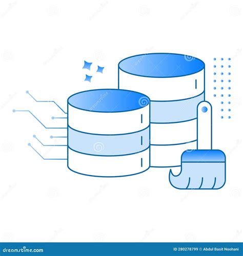 Data Cleansing Symbol Data Scrubbing Icon Cleansing Process Icon Editable Stroke Icon