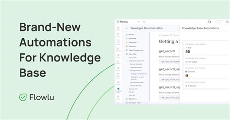 Automate Your Knowledge Base Management Flowlu