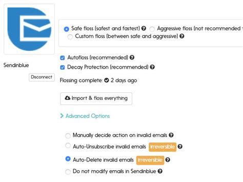 Mailfloss Email Verification Service On Linkedin Sendinblue Email Verification Options Using