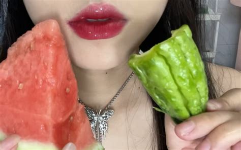 西瓜，西瓜皮了，水果，豆豆，苦瓜，炸肉，糖糖等等 声控郭嘛 声控郭嘛 哔哩哔哩视频