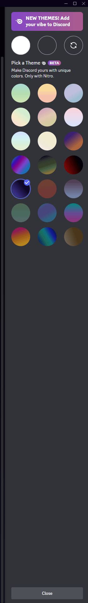Theme Sidebar Causing An Issue Rdiscordapp