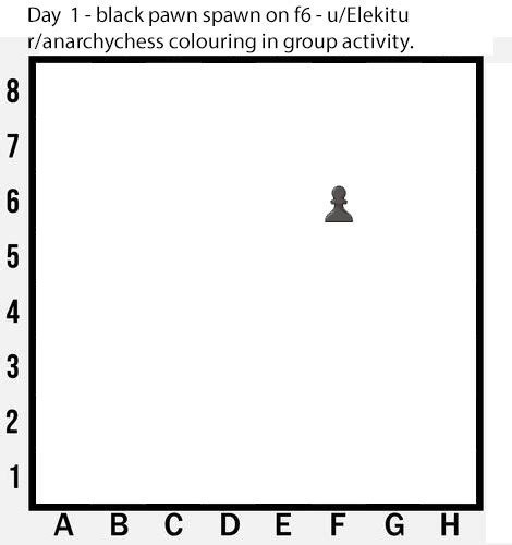 Day 1 Of Colouring In Group Activity Omnipotent Black Pawn Spawn On F6