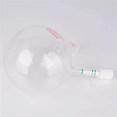 Round Bottom Schlenk Flask Borosilicate Glass Flask Stonylab