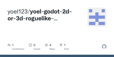 Github Yoel123yoel Godot 2d Or 3d Roguelike Procedural Dungeon