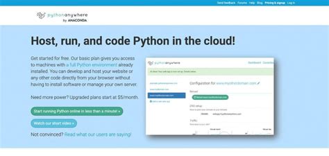 9 Best Free Python Hosting Servers 2025