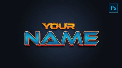 Photoshop Layerstyle Text Tutorial Free Template Tutorial By