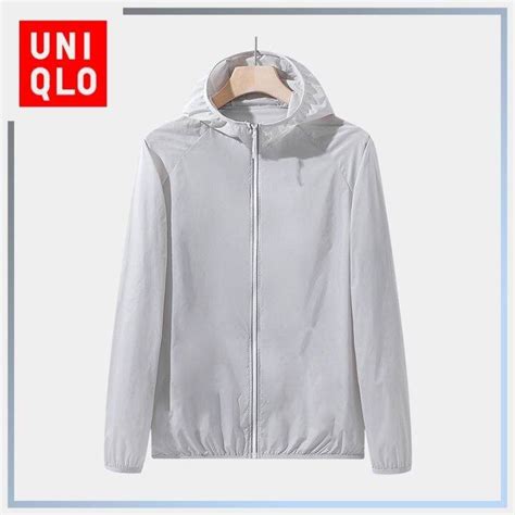 【พร้อมส่ง】uniqlo เสื้อแจ็กเก็ตกันแดด ระบายอากาศ แห้งเร็ว กันลม กัน Uv สําหรับผู้หญิง Th