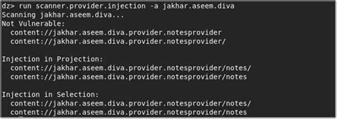Drozer Framework For Android Application Security Testing