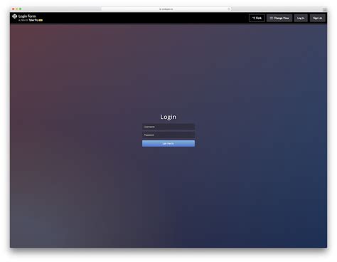 59 Formulaires De Connexion Html5 Et Css3 Gratuits Pour Votre Site Web Webypress