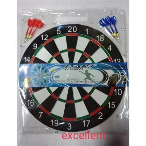 Jual Papan Dart Dart Game Besar 17 Inchi Shopee Indonesia