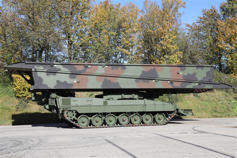 First Norwegian Leopard 2 Leguan Bridge Layer Joint Forces News