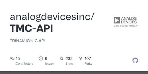 GitHub Analogdevicesinc TMC API TRINAMIC S IC API
