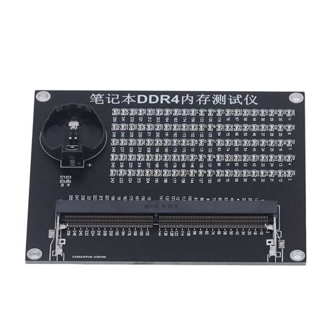 Laptop Memory Test Card With Led Light Computer Motherboard Circuit Repair Detection Card Detect