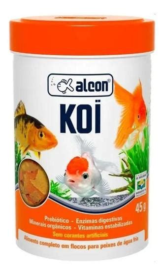 Ração Alcon Koi Para Peixes Ornamentais De Água Fria Em Flocos Outros