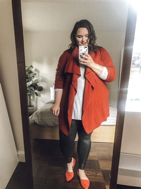 How To Style Faux Leather Leggings Five Ways For Plus Size Bodies Plus