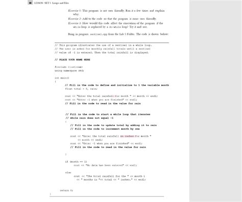 outer for each blank lesson 5a lab 5 1 working with