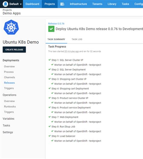 deploying to red hat openshift with octopus deploy octopus deploy