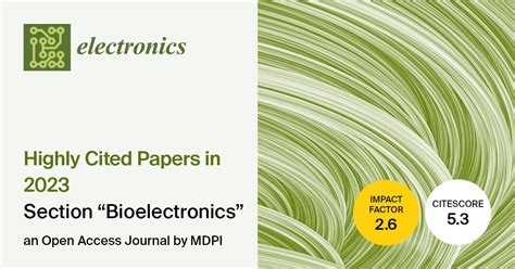 electronics mdpi on linkedin highlycitedpapers bioelectronics
