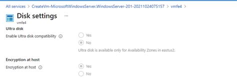 Azure Virtual Machine Disk Encryption Using Encryption At Host Option