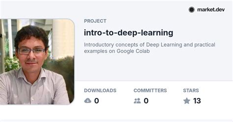 Intro To Deep Learning Ecosystem Directory Marketdev